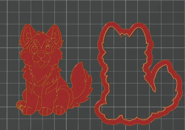 German Shepherd Cookie Cutter - Free 3D Print Model - MakerWorld