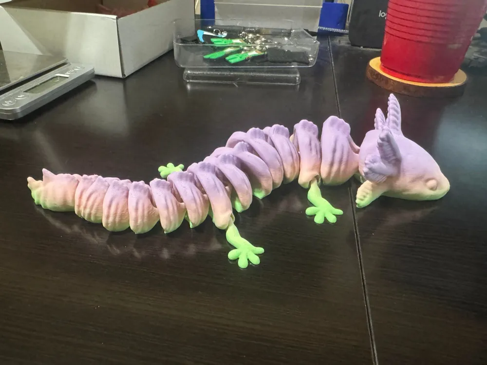 Articulated Axolotl (Reinforced) Remixed by EllisCustomCrafts ...