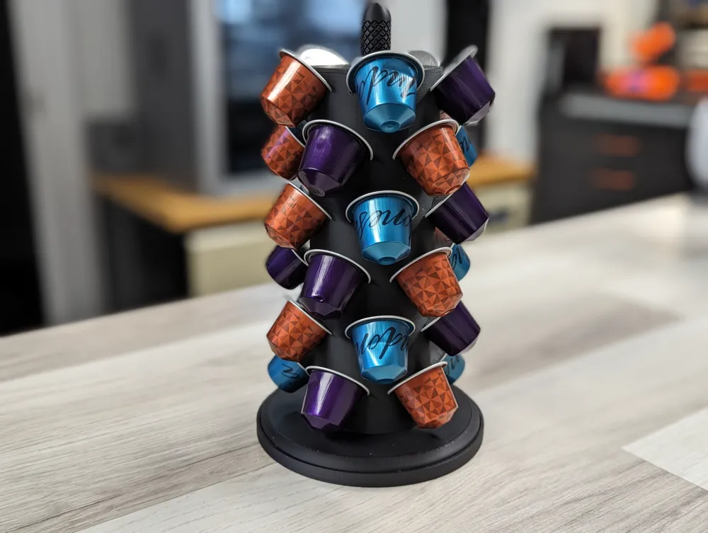 Ultimate Nespresso Original Capsules Carousel by Marc Elbichon - MakerWorld