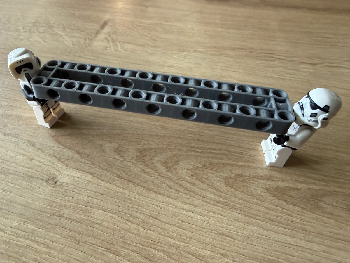 3x15 Technical Beam Frame (Alternating Holes) - Free 3D Print Model ...