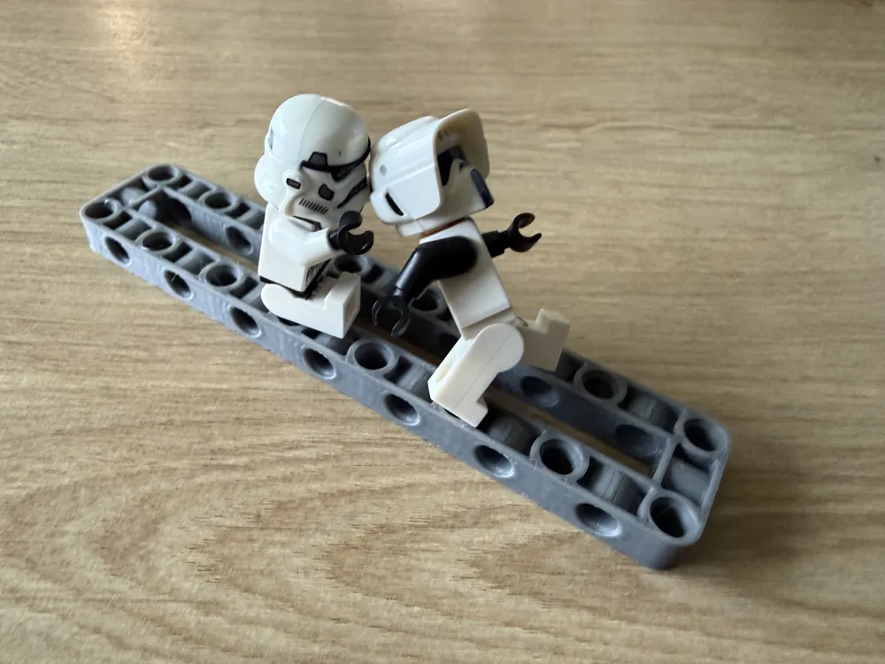 3x15 Technical Beam Frame (Alternating Holes) - Free 3D Print Model ...