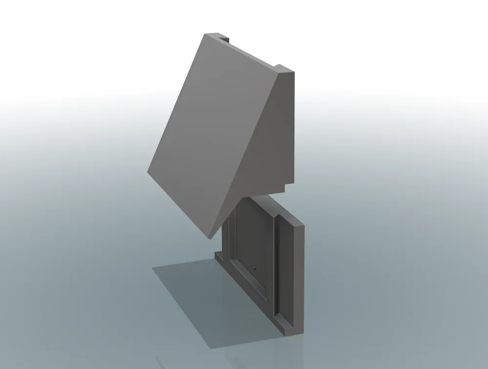 "Invisible" Tablet Wall Mount by LunarWhisper64 MakerWorld: Download ...