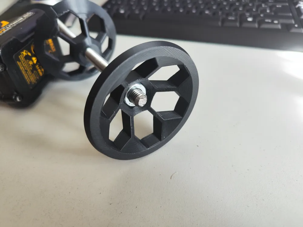 Hex Spool for Drill Chuck Filament Winder (Remix) Remixed by julienk0 ...