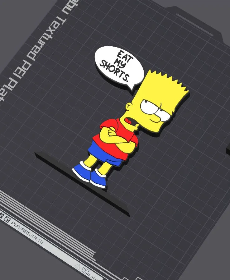 Bart Simpson by 5kyrunn3r - MakerWorld