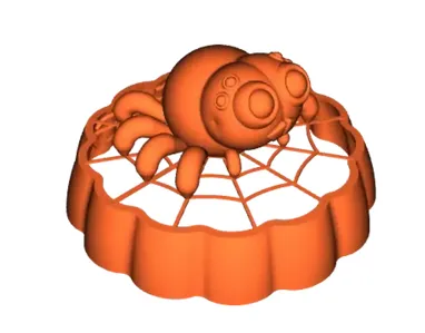 Spider's Web ~ A 3D Printer stress test Shared by TheRewGarou - MakerWorld