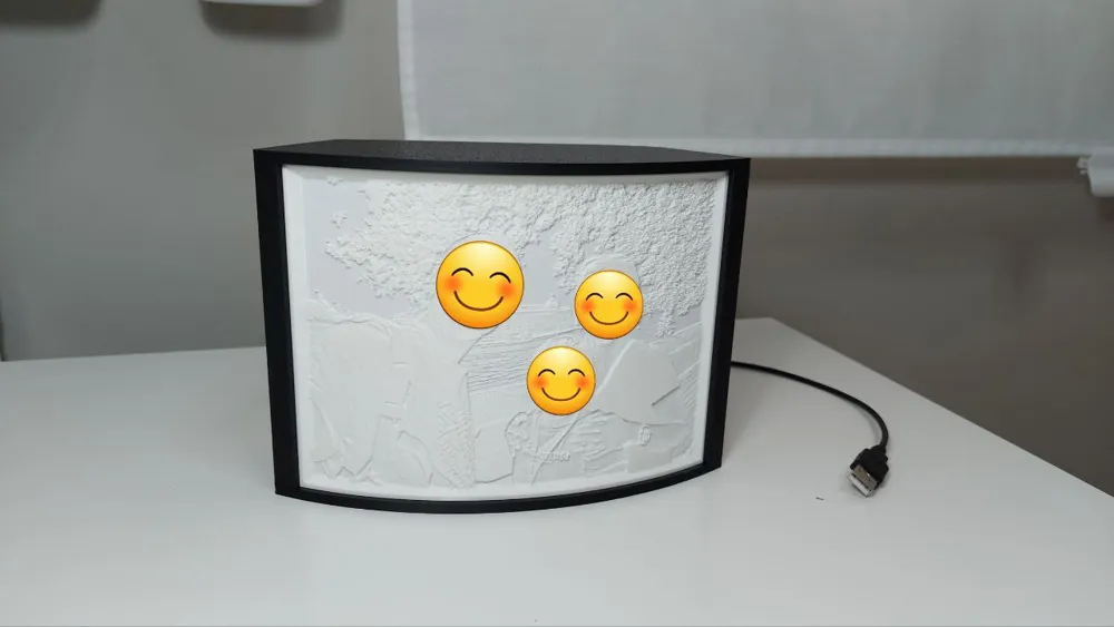 lito box, litophane lamp - Free 3D Print Model - MakerWorld