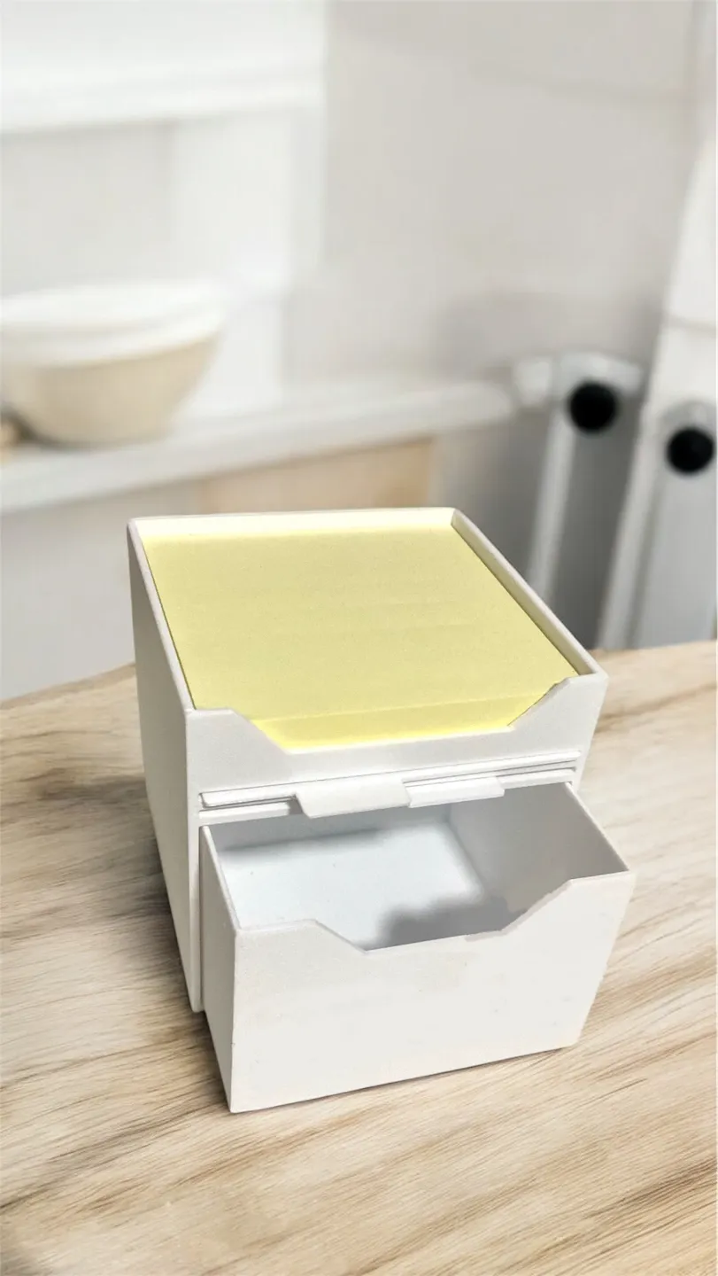 Sticky Note Organizer With Drawer (Post It) by cositas con alma ...