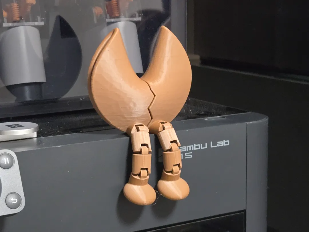 Fortune Cookie with legs - Free 3D Print Model - MakerWorld
