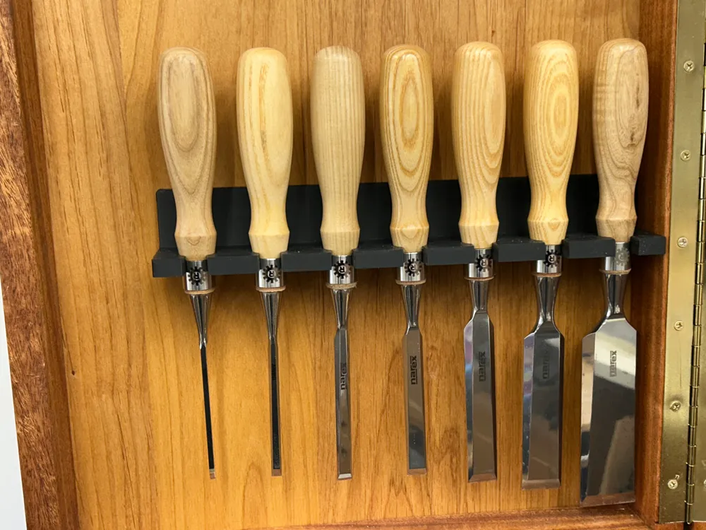 Narex Richter Chisel Wall Rack by 3D&CNC - MakerWorld