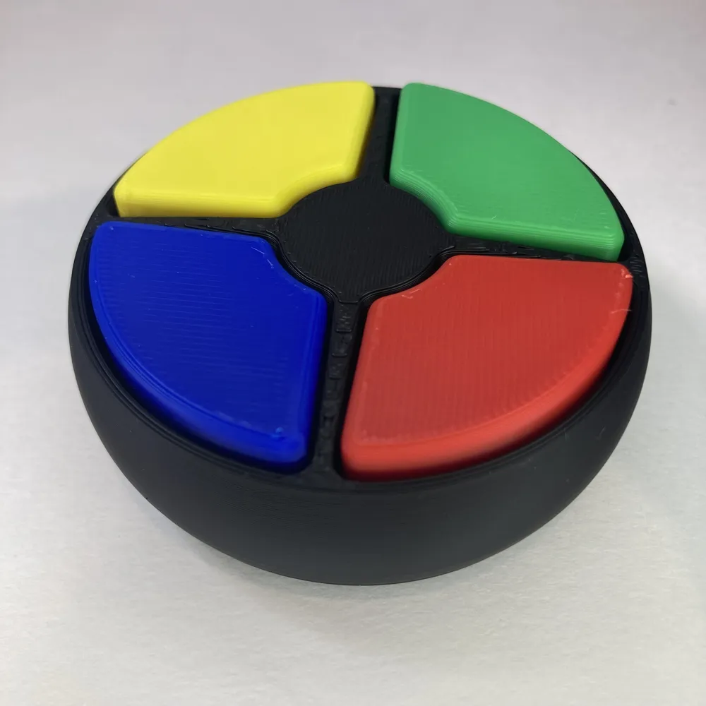 Simon Says Clicker Fidget Toy (Needs 4x Switch) - Free 3D Print Model ...