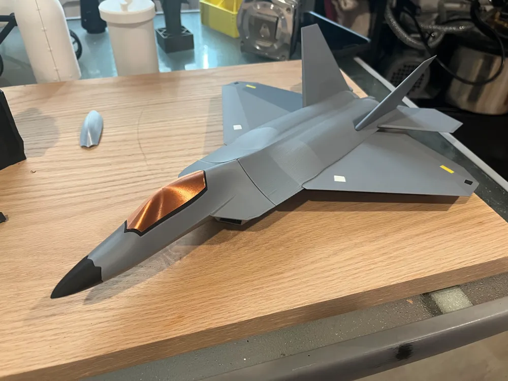 F-22 Raptor - 15" long!! by Cy The Photo Guy - MakerWorld