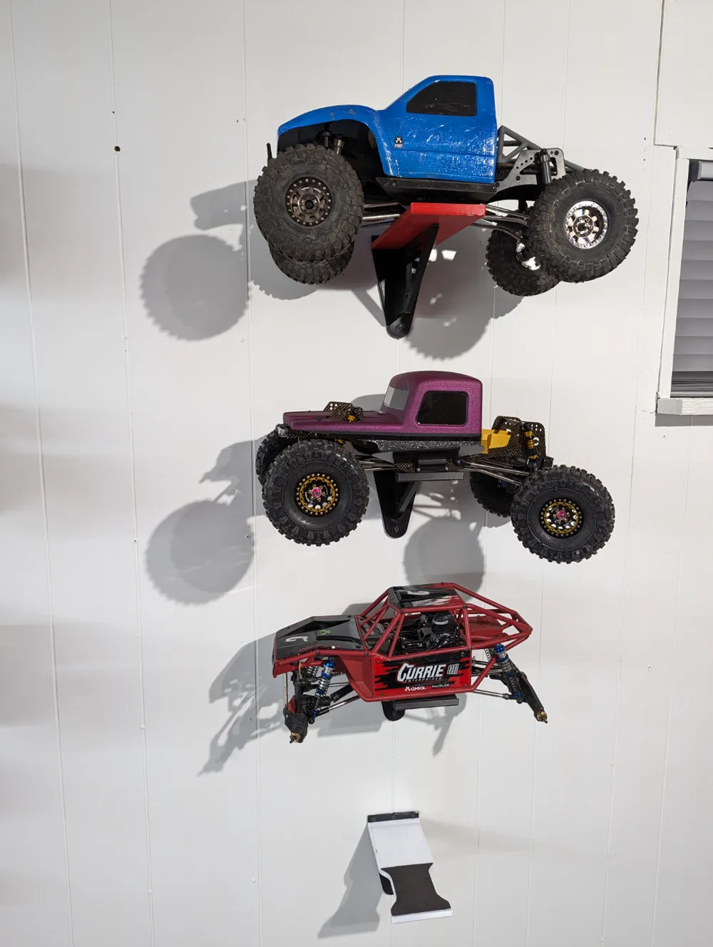 Wall mounted RC Car shelf by goatz6 - MakerWorld