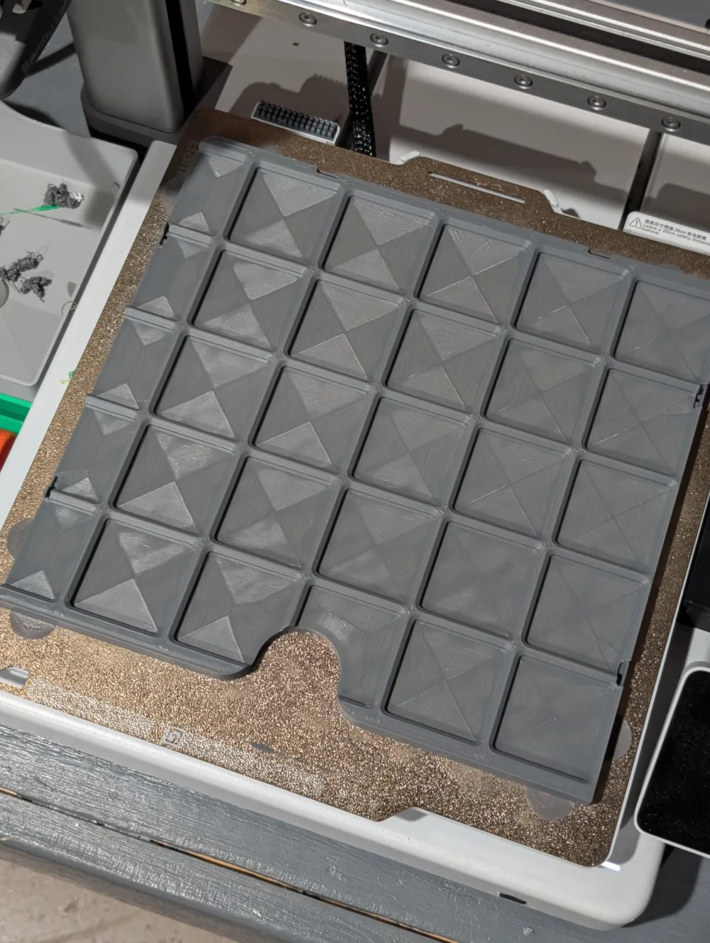 Gridfinity top for filament storage shelf by Andy MakerWorld: Download Free 3D Models