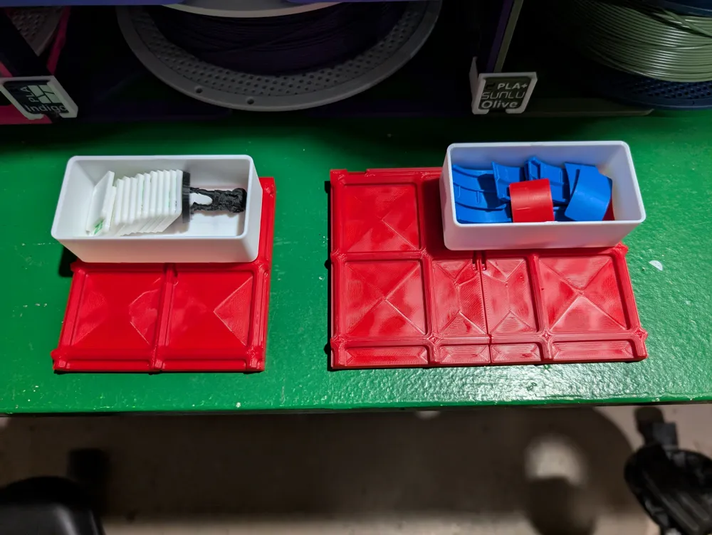 Gridfinity top for filament storage shelf - Free 3D Print Model ...