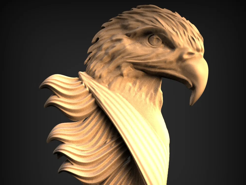 Eagle Bust by TetsuoSx - MakerWorld