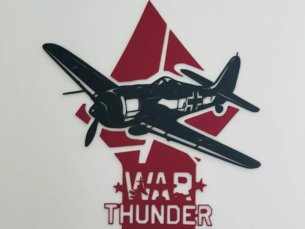 War Thunder Logo + D point by Sturmmörser IV MakerWorld: Download Free ...