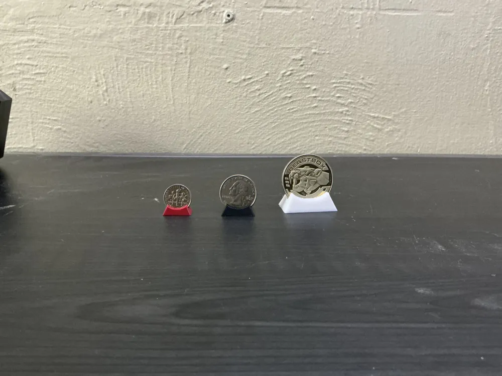 Coin holder - Free 3D Print Model - MakerWorld