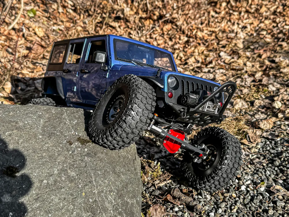 Axial SCX10 Stinger Comp Style Winch Bumper by Alaska Cub Driver ...