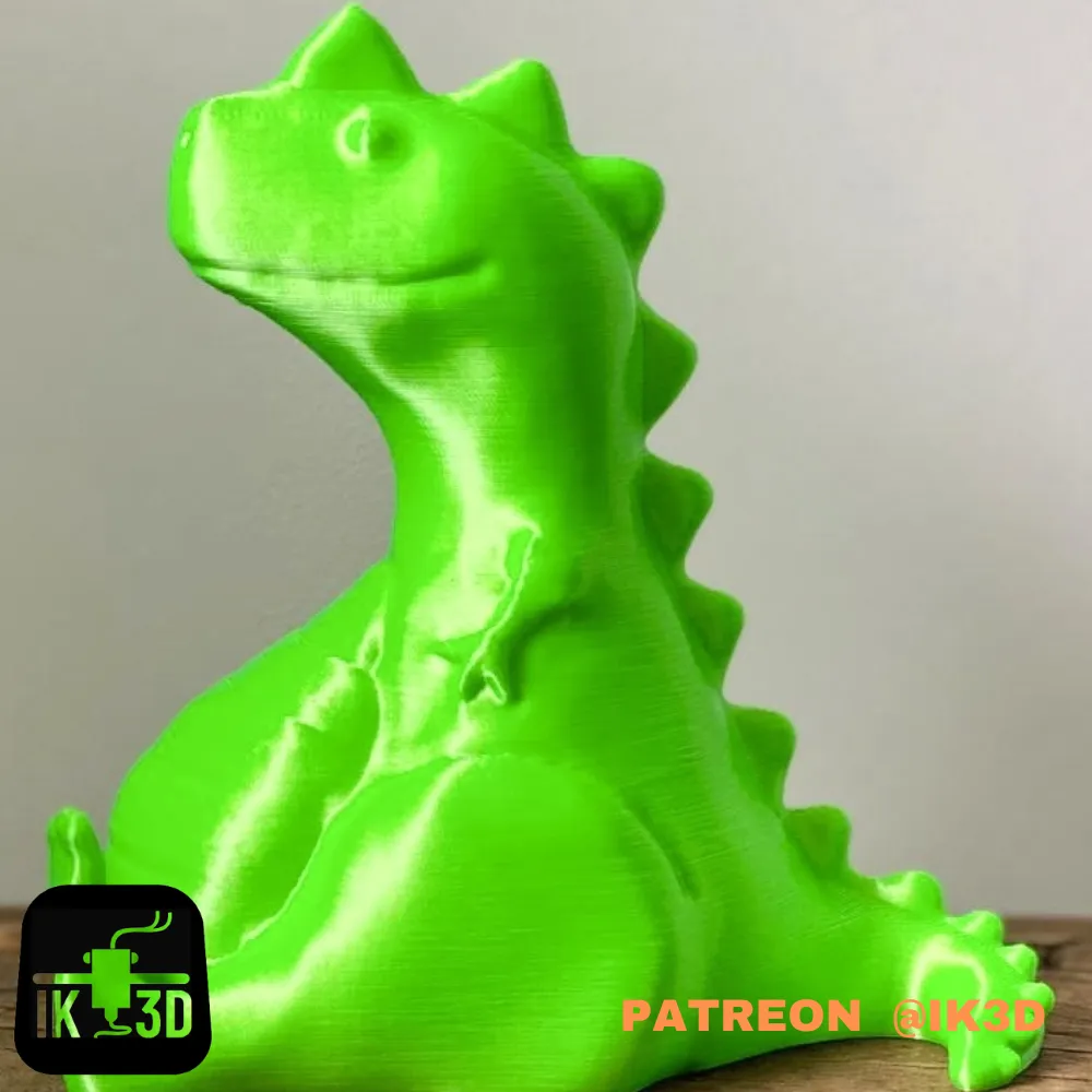 CHUBBY T-REX DINOSAUR EASY PRINT by IK3Digital - MakerWorld
