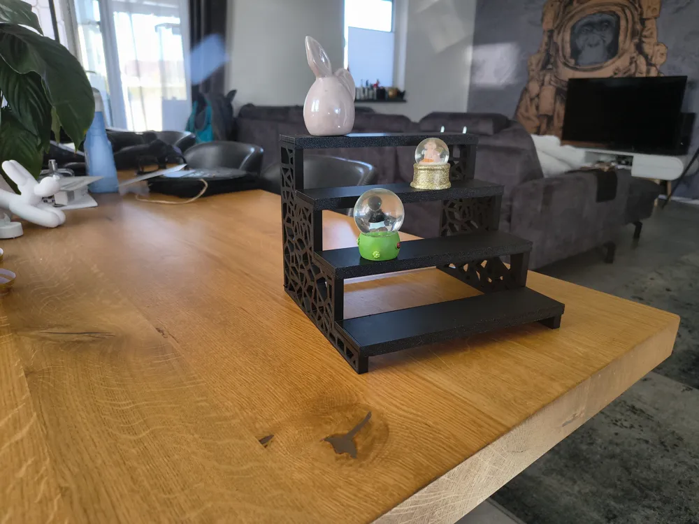 Modern Design Display Shelf - Free 3D Print Model - MakerWorld