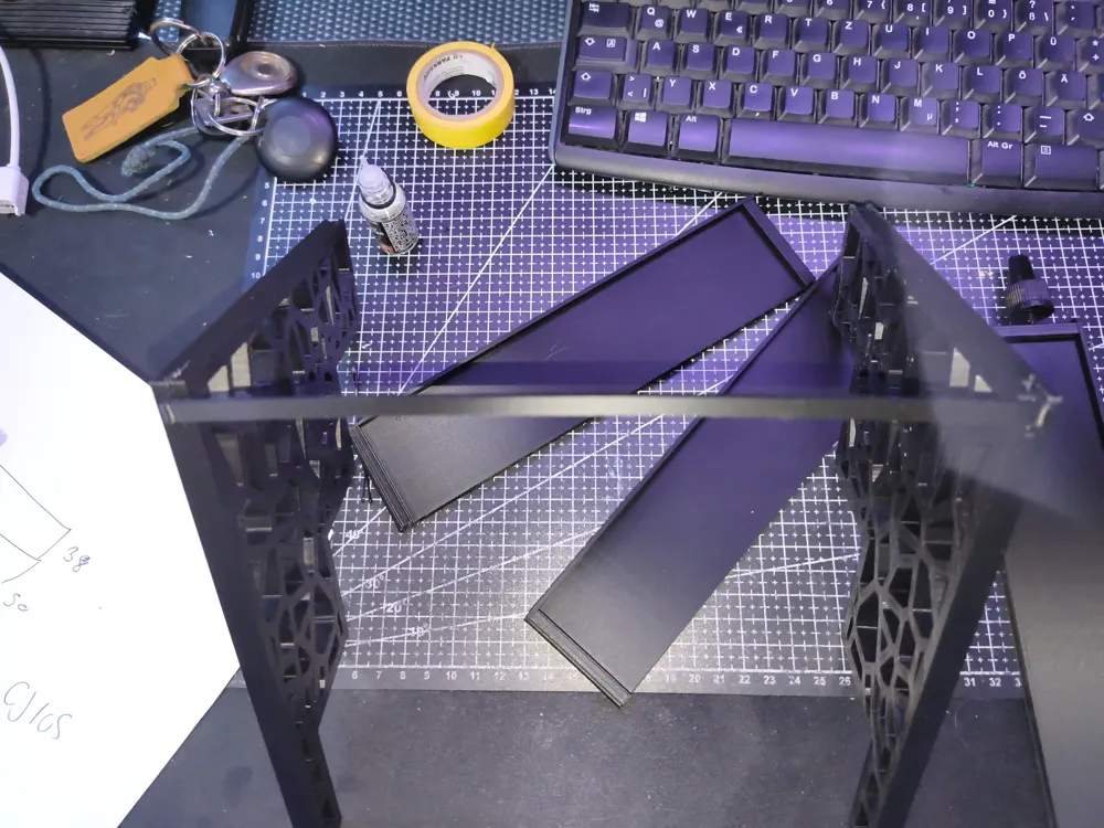 Modern Design Display Shelf - Free 3D Print Model - MakerWorld