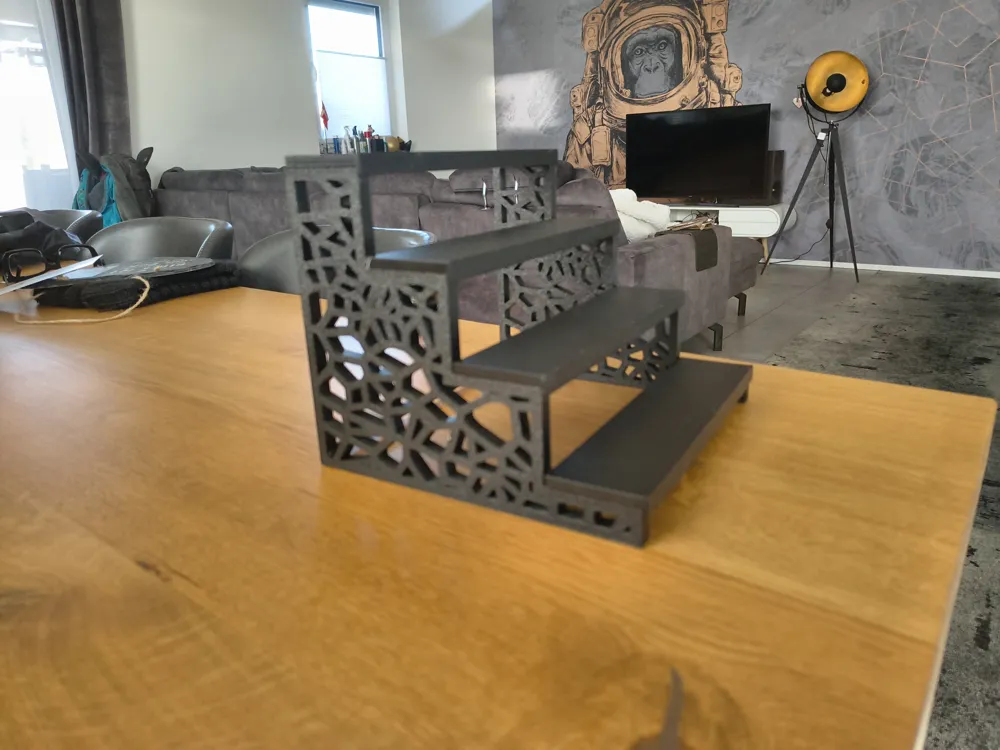 Modern Design Display Shelf - Free 3D Print Model - MakerWorld