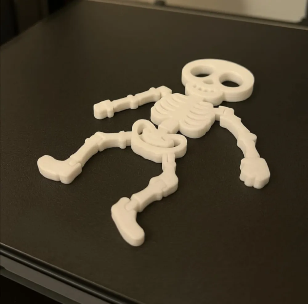 Articulated flat skeleton by Telur MakerWorld: Download Free 3D Models