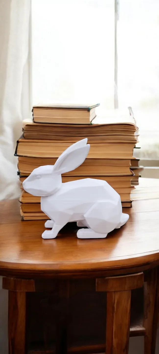 Low Poly Rabbit - Free 3D Print Model - MakerWorld