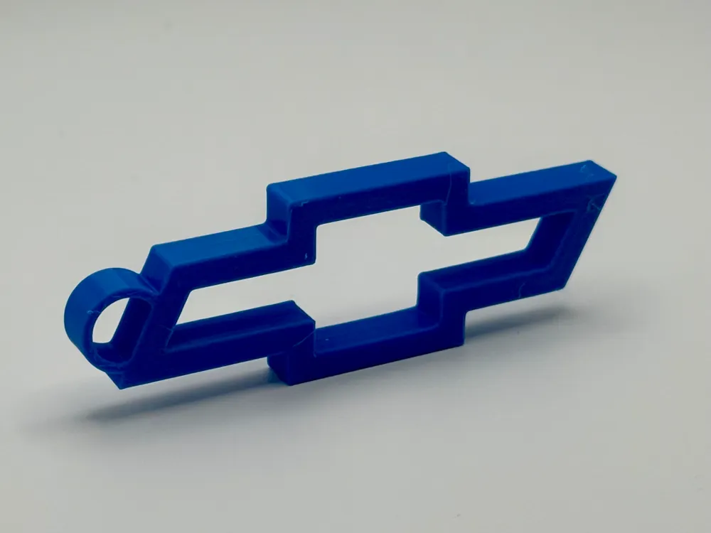 Chevy Keychain - Free 3D Print Model - MakerWorld