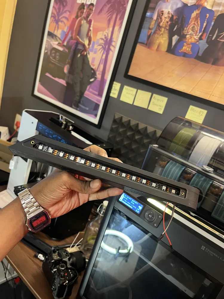 Progress Status Bar & Purge Tray Mod for P & X1 by Ishaan Pilar ...