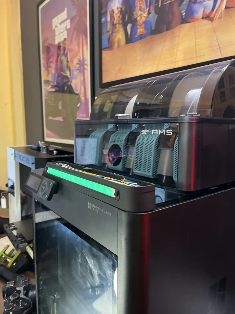 Progress Status Bar & Purge Tray Mod for P & X1 by Ishaan Pilar ...