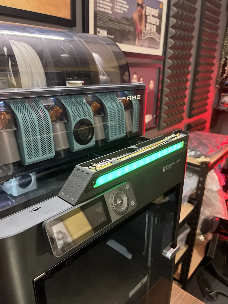 Progress Status Bar & Purge Tray Mod for P & X1 by Ishaan Pilar ...