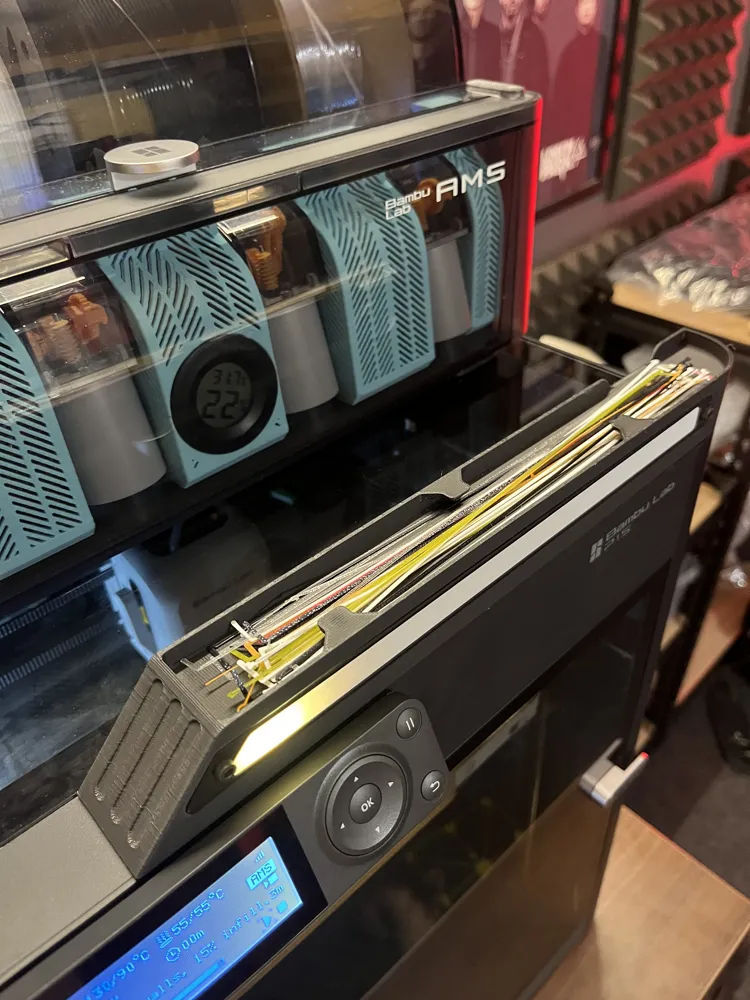 Progress Status Bar & Purge Tray Mod for P & X1 by Ishaan Pilar ...