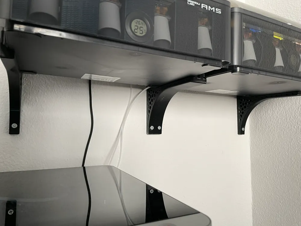 AMS Wall Mount - Free 3D Print Model - MakerWorld