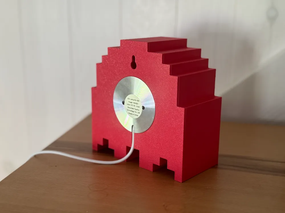 Pacman Ghost LED Lamp Kit - 001 by elikoll - MakerWorld