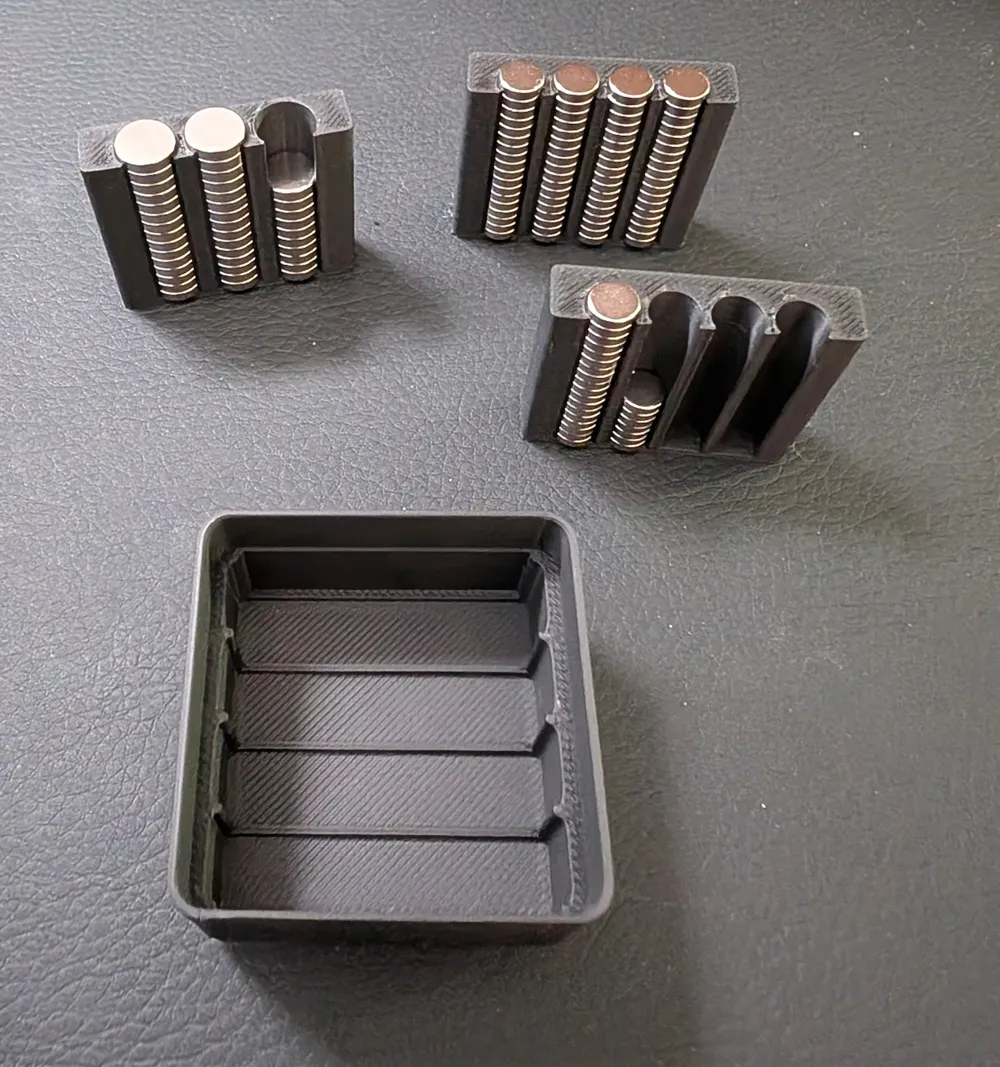 Magnet Storage D6 + D8 - Gridfinity by DougM - MakerWorld