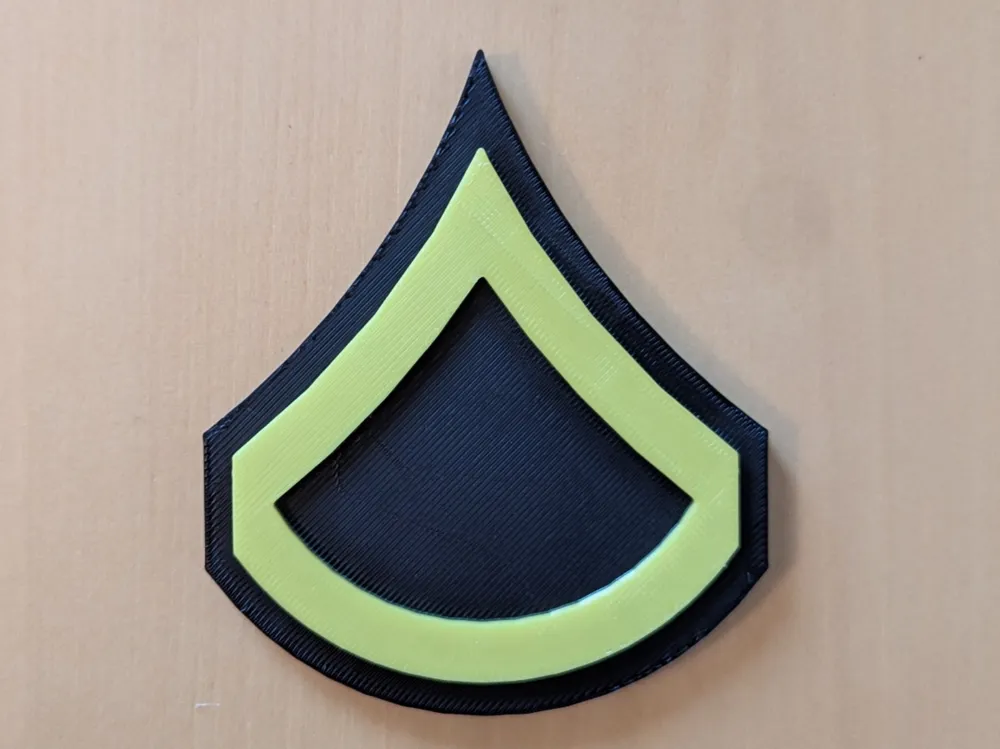 ARMY Private First Class E3 Rank by jwharris79MakerWorld: Download Free ...