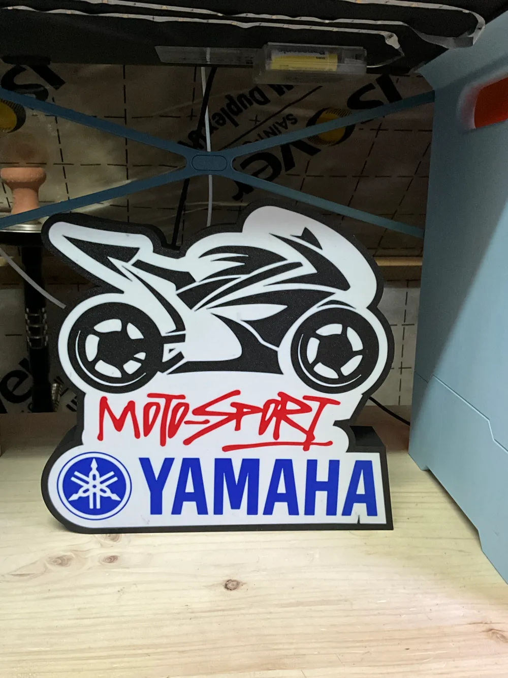 Yamaha motorsport led Lightbox by Vitormhs - MakerWorld