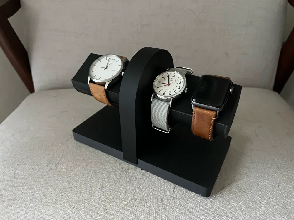 Modern Watch Stand - Free 3D Print Model - MakerWorld