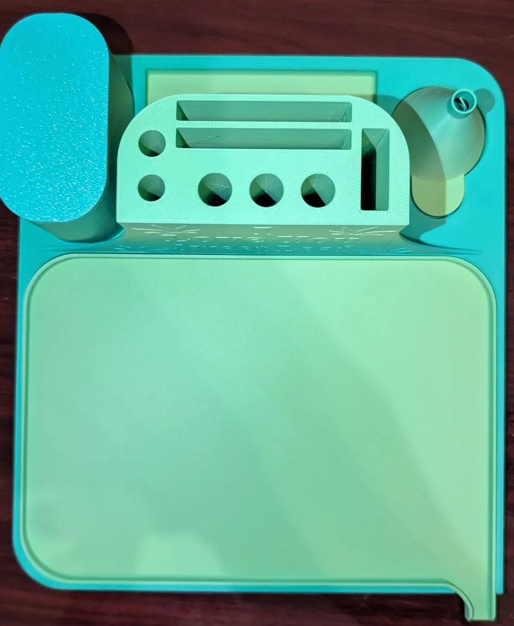 Sweet Leaf Rolling Station - Free 3D Print Model - MakerWorld