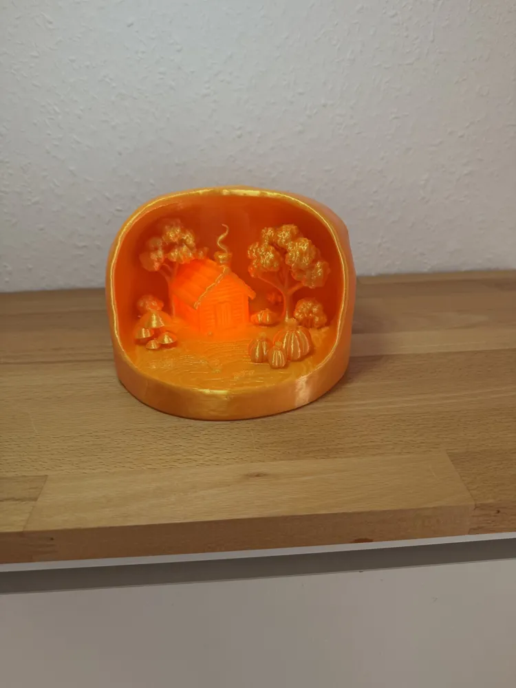 Autumn World Glowing - Free 3D Print Model - MakerWorld