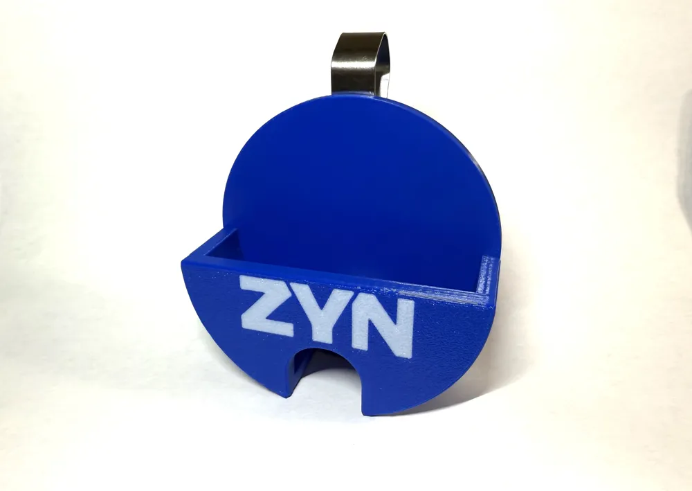 Zyn Holder for car visor (LOGO) - Free 3D Print Model - MakerWorld