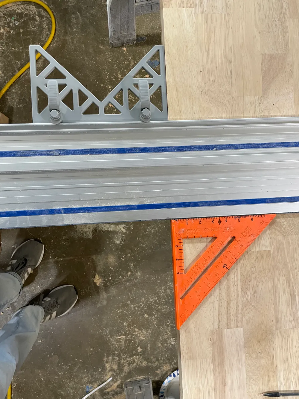 Kreg Track Saw Square V2 by CaddyTinkerer MakerWorld: Download Free 3D ...