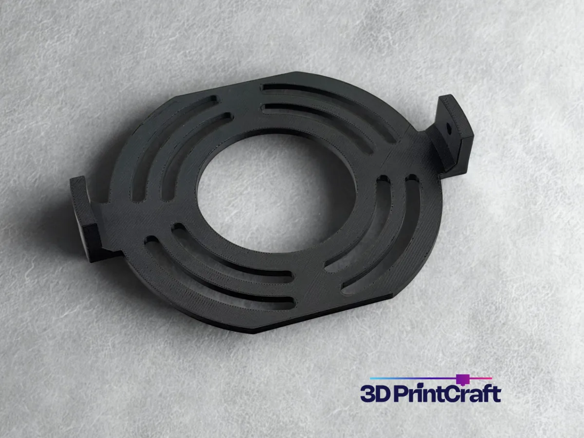 Universal Light Mounting Bracket (Ø 128mm) - Free 3D Print Model - MakerWorld