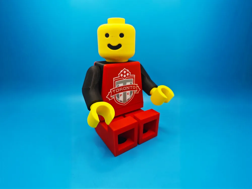 Brick Man - Toronto FC by P78 MakerWorld: Download Free 3D Models