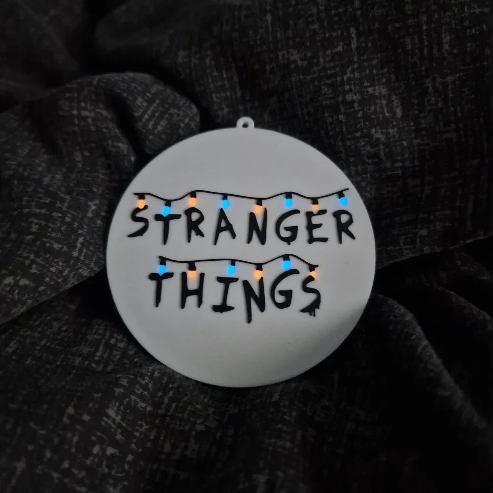 Stranger Things tree ornament - Free 3D Print Model - MakerWorld