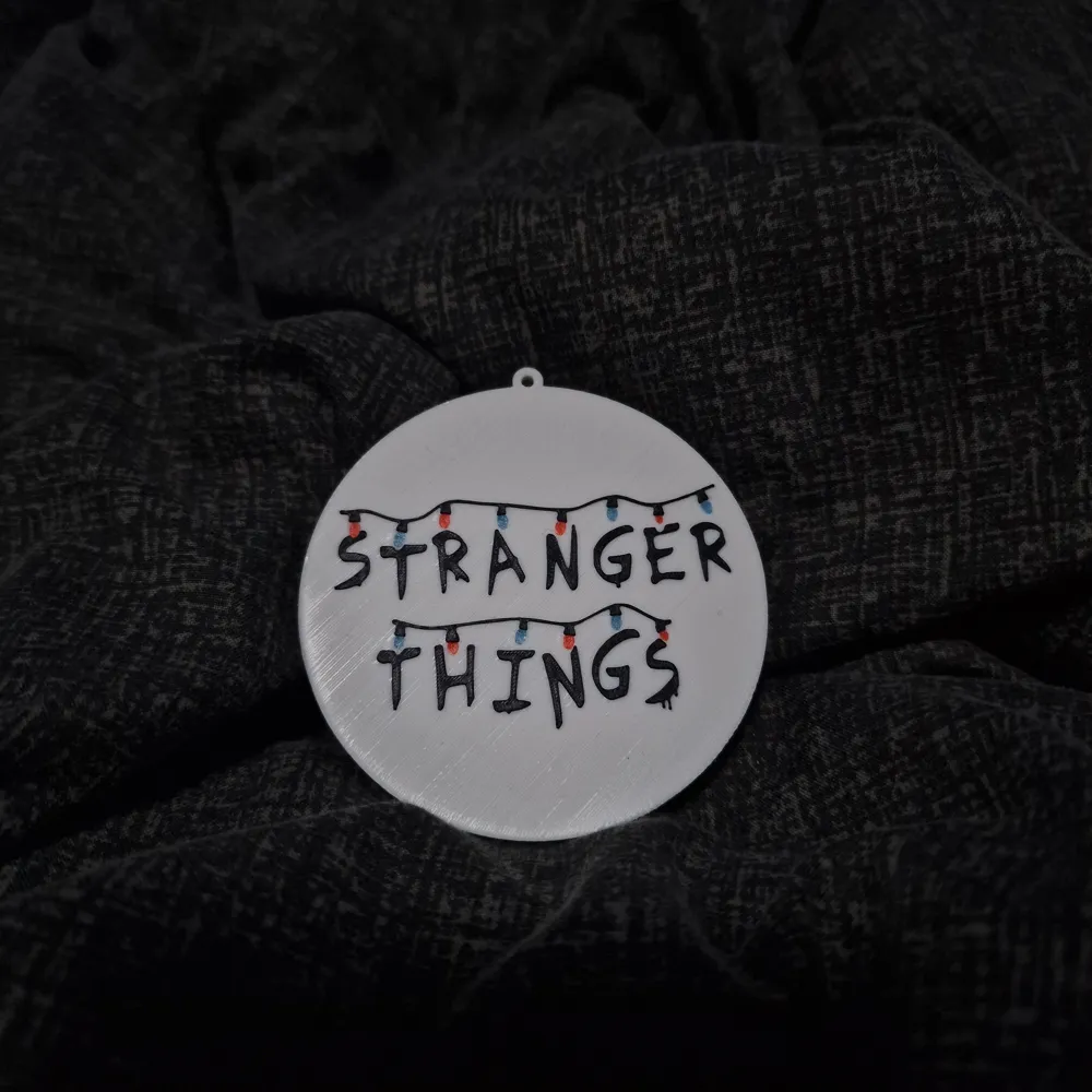 Stranger Things tree ornament - Free 3D Print Model - MakerWorld