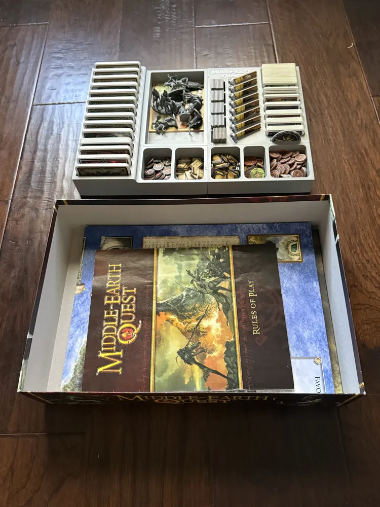 Middle-Earth Quest Board Game Organizer Insert by JoeHogNWA MakerWorld ...