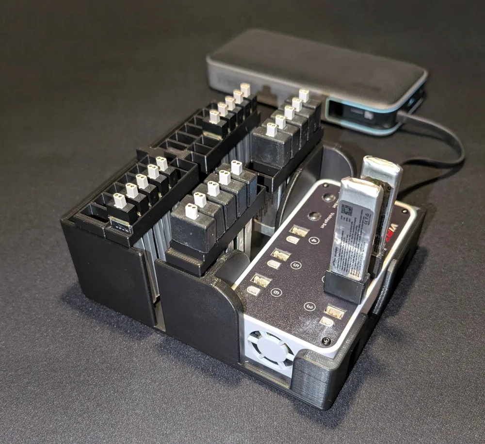 Whoop Charging Station and Battery Storage - Free 3D Print Model ...