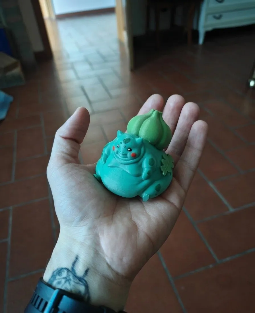 Bulbasaur Fat - Free 3D Print Model - MakerWorld